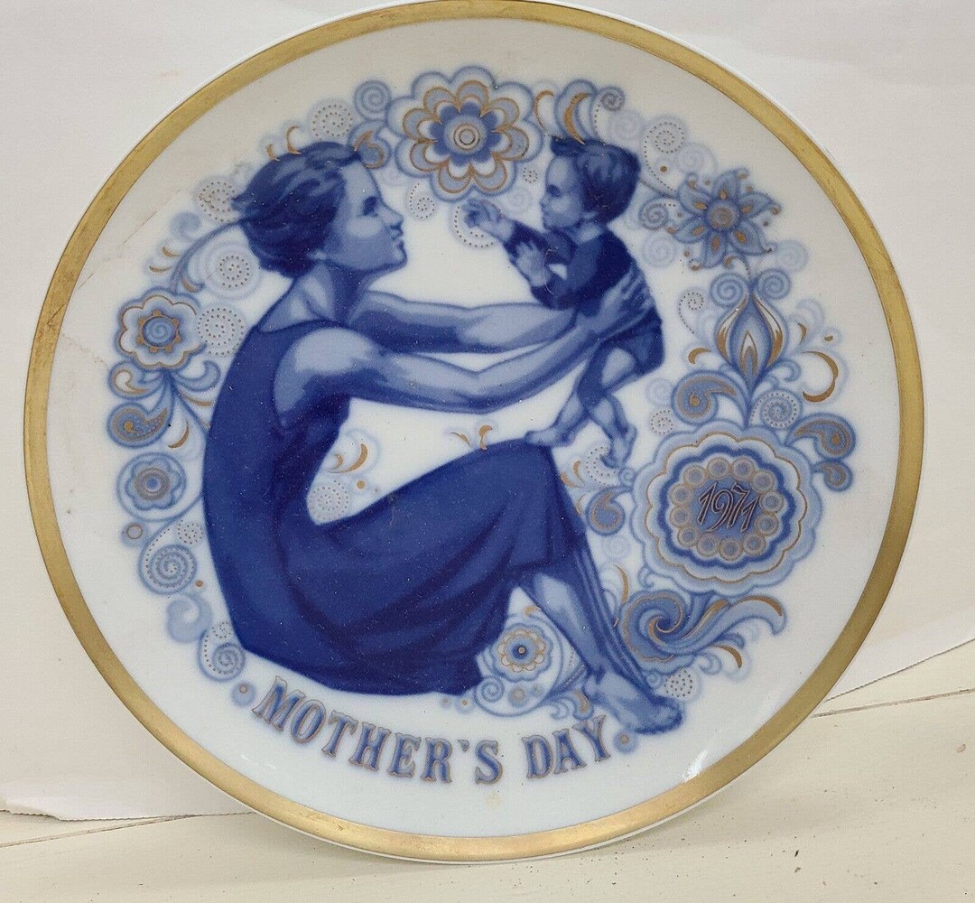 Santa Clara Vintage Collectors Plate First Edition 1970's - Etsy