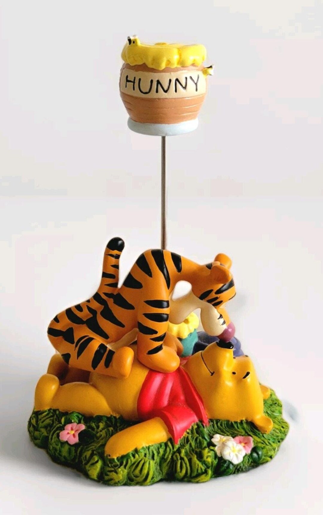 Disney Parks Winnie the Pooh & Tigger Honey Pot Clip Photo Holder ...