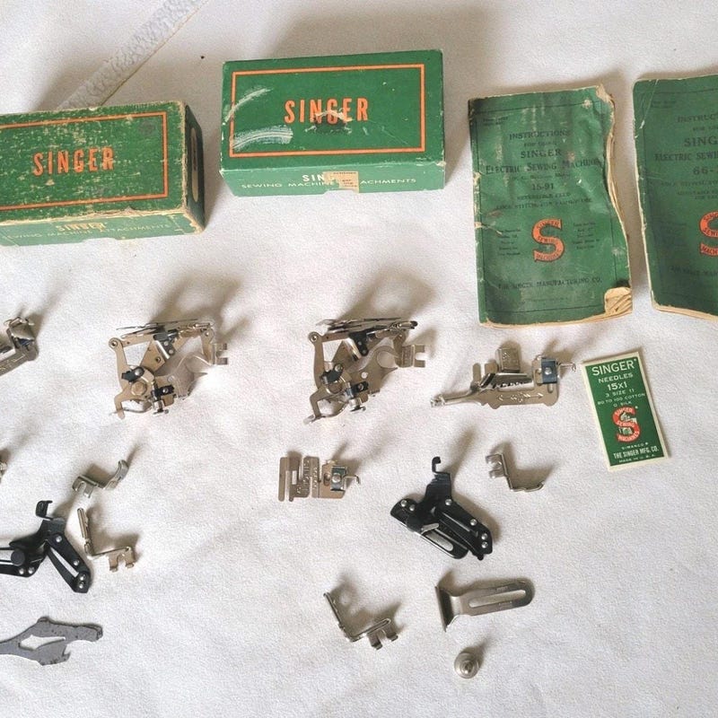 Featherweight Sewing Machine Manual - Etsy