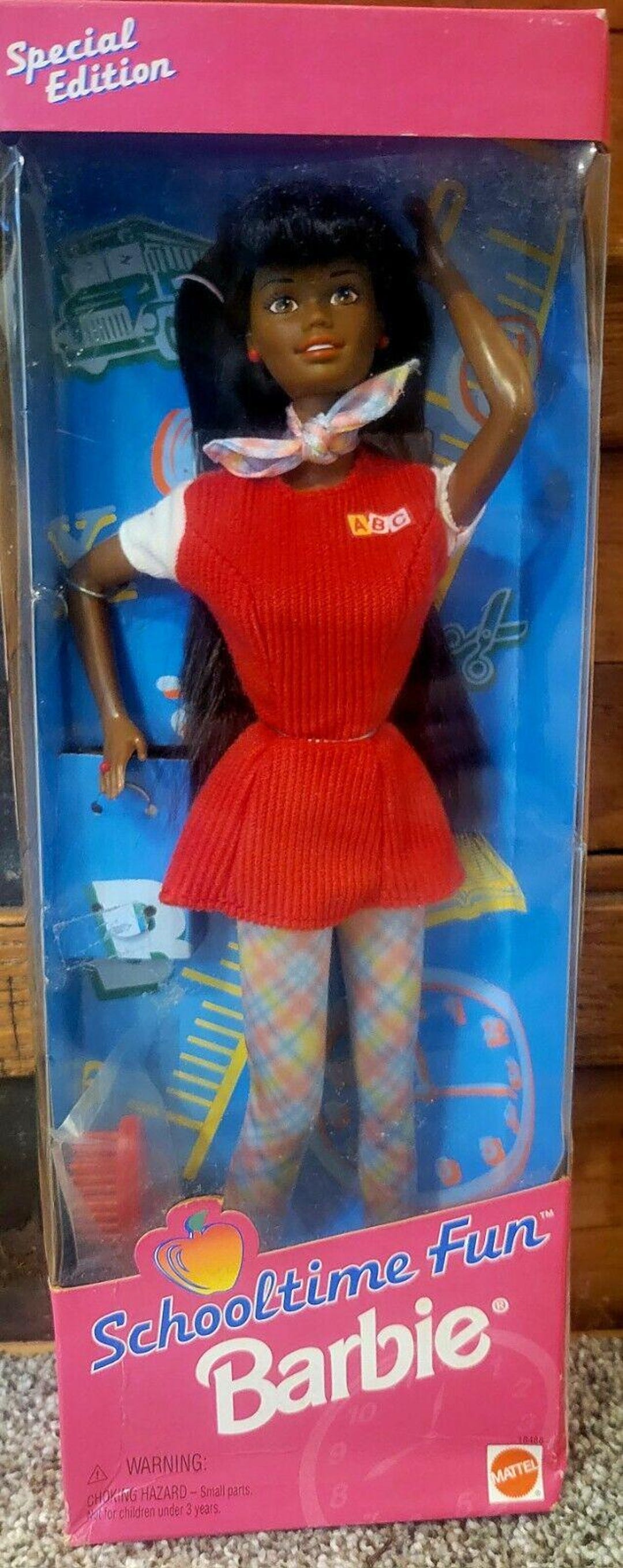 Schooltime Fun African American Barbie Doll 1997 Mattel 18487 Special ...