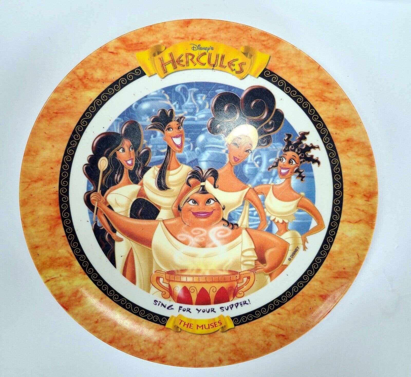 Vintage 1997 Disney Hercules Mcdonalds Movie Collector Plate - Etsy