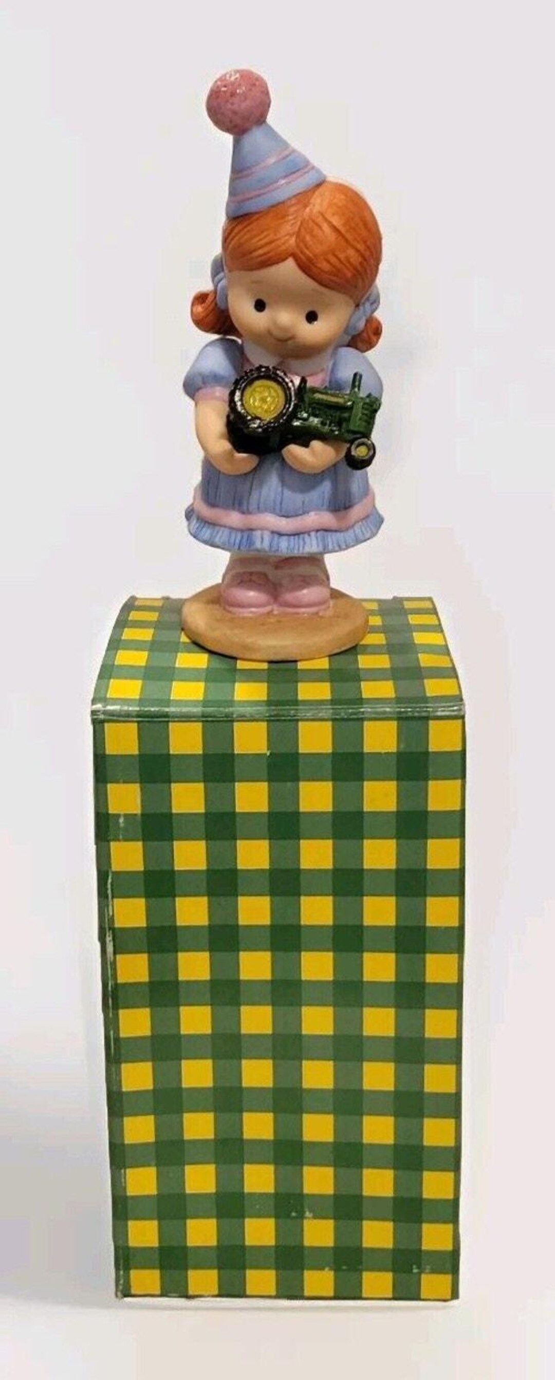 John Deere Friends by Enesco Happy Birthday Deere Girl Figurine 1999 - Etsy