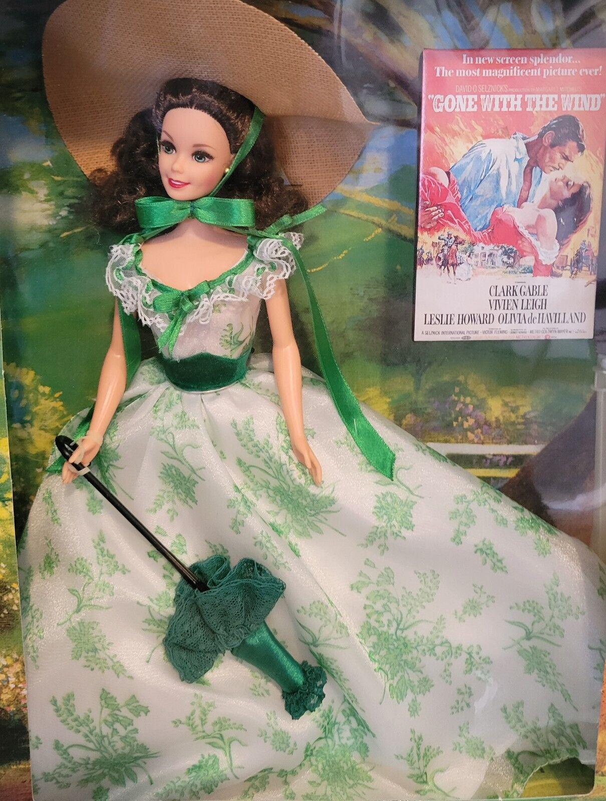 Complete Set Barbie Gone With the Wind Hollywood Legends Collection ...