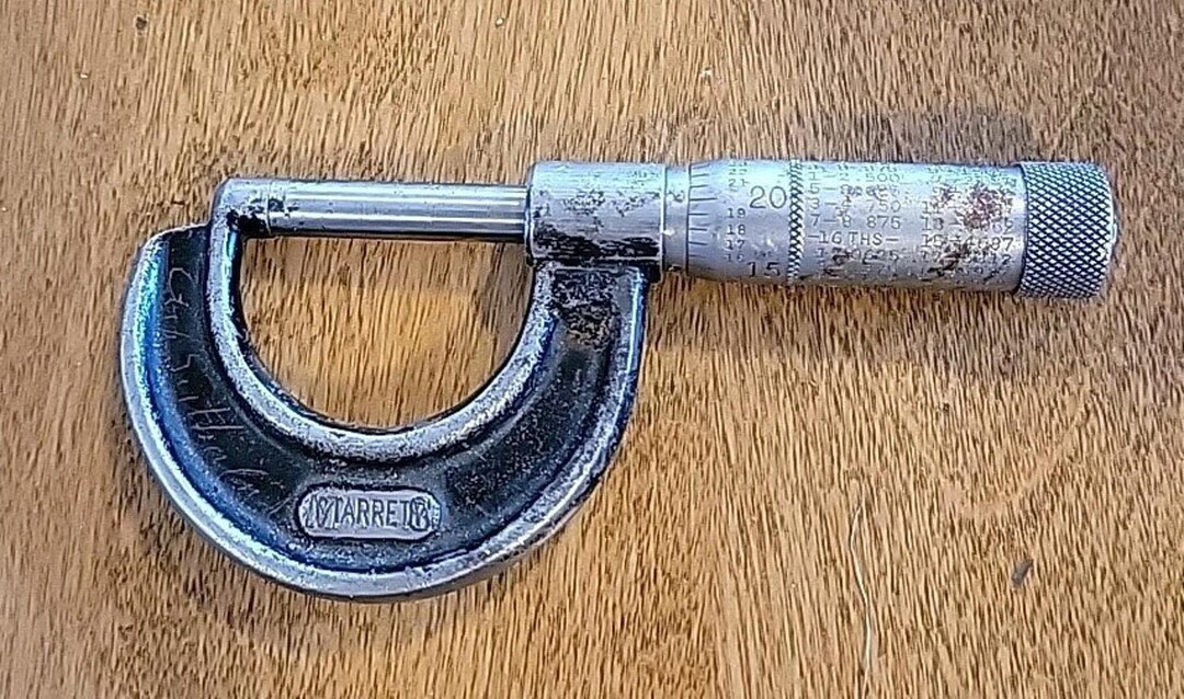 Starrett No. 436-1 Micrometer Machinist Tool USA - Etsy