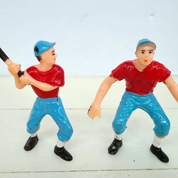 Baseball Player Figurines - Etsy