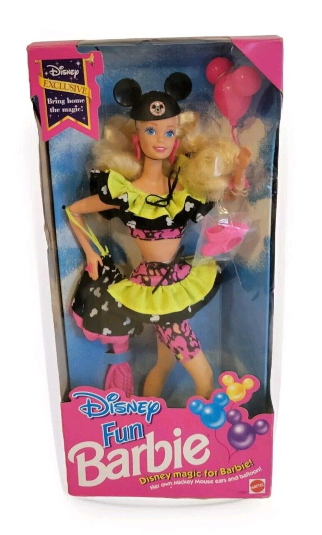 1992 Mattel Disney Exclusive Disney Fun Barbie Doll 10247 New in Box - Etsy
