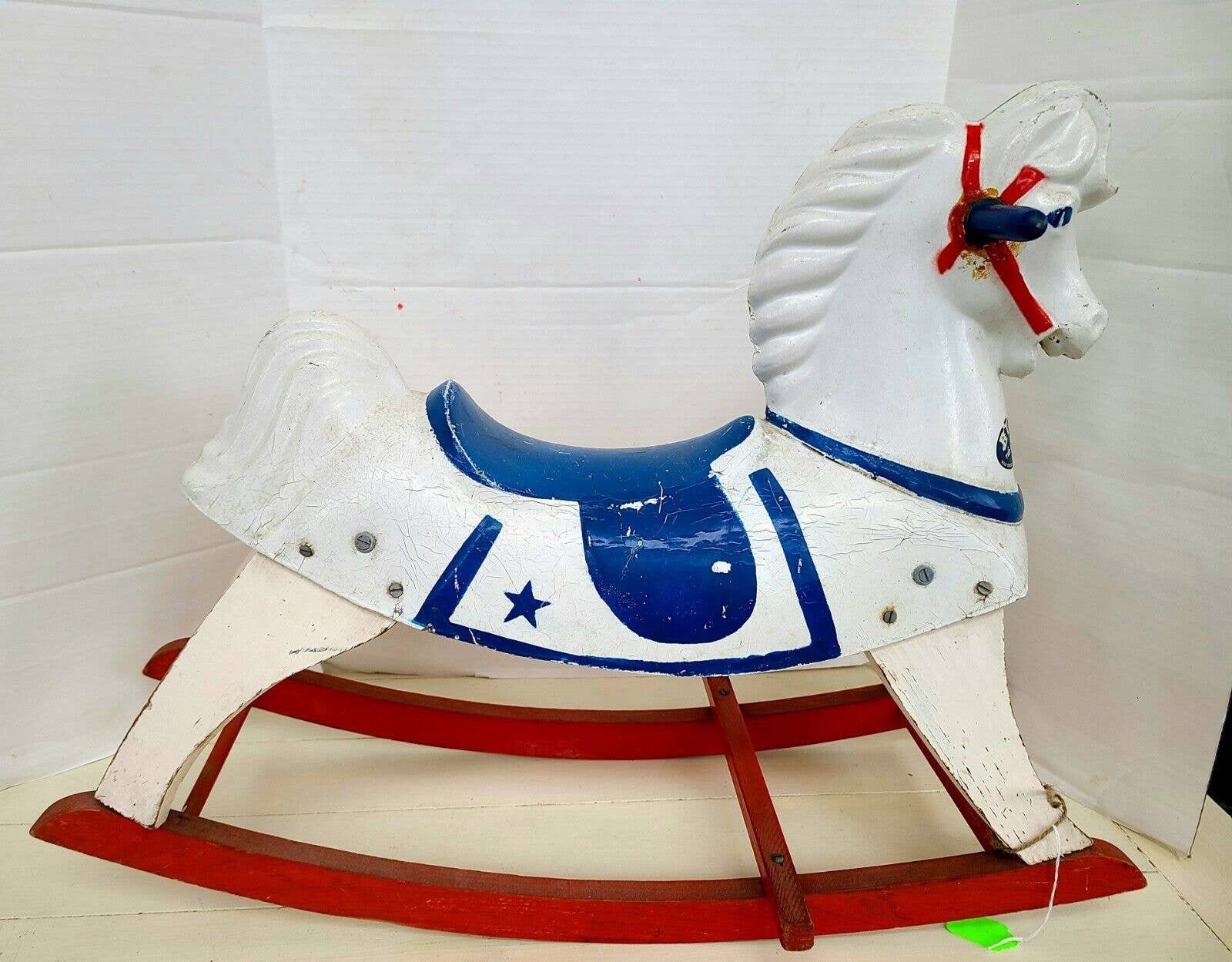 Vintage 1950s Buddo Rocking Horse Toy Sears Roebuck Metal - Etsy
