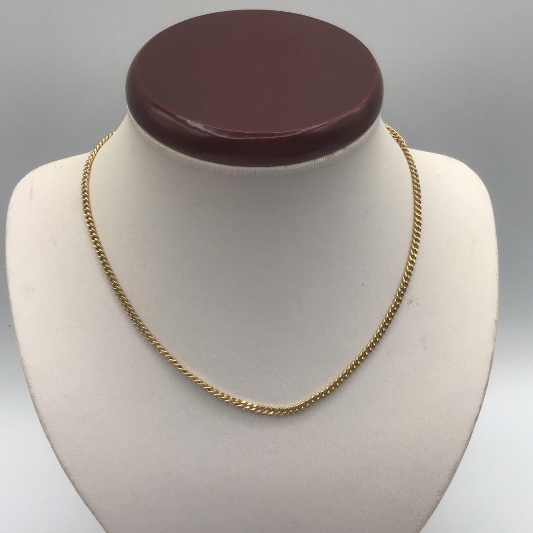 14k Gold Filled Women's Cuban Link Chain, 3mm Wide Cuban Jewelry for ...