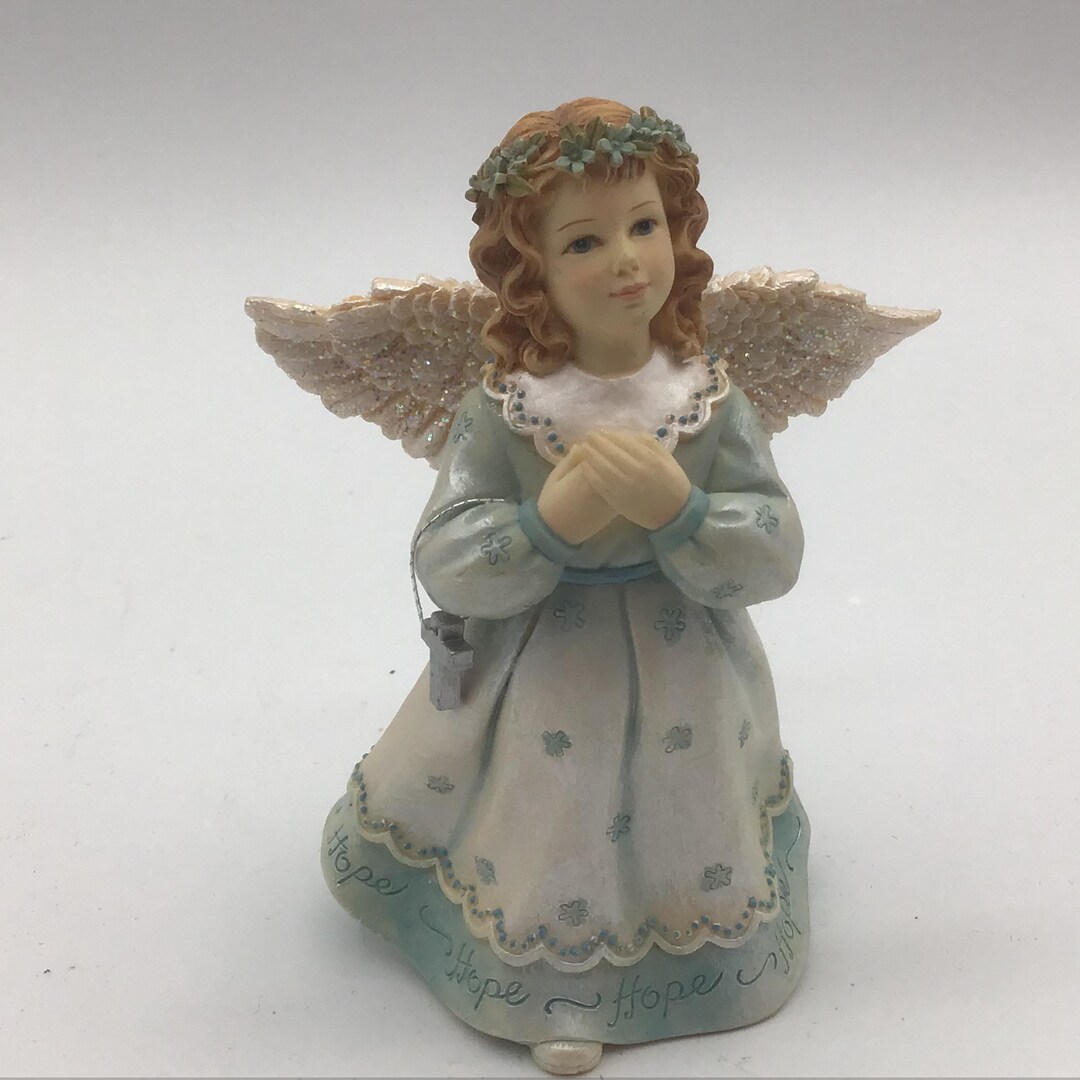 Betty Singer, Angels Among Us Figurine HOPE. Dated 2005 - Etsy
