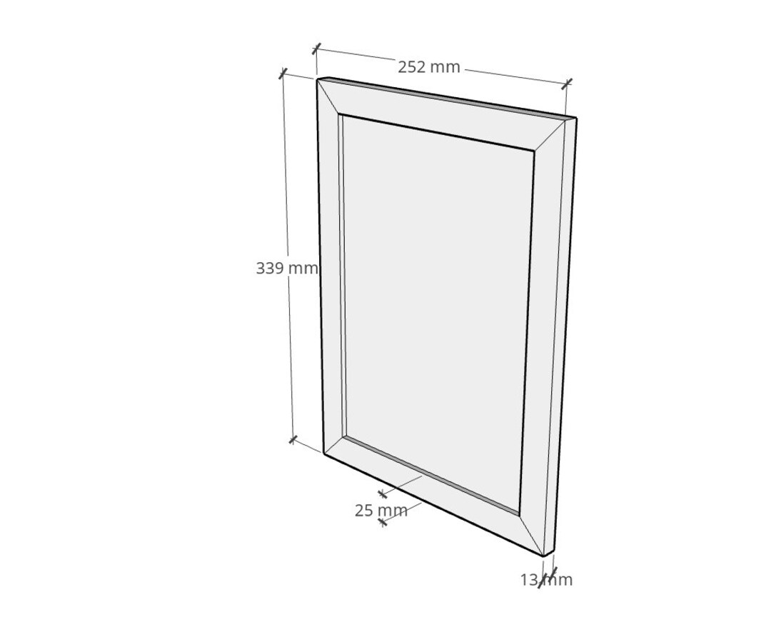 A4 Maple Picture Frame, Photo Frames, Handmade Wooden Furniture by ...