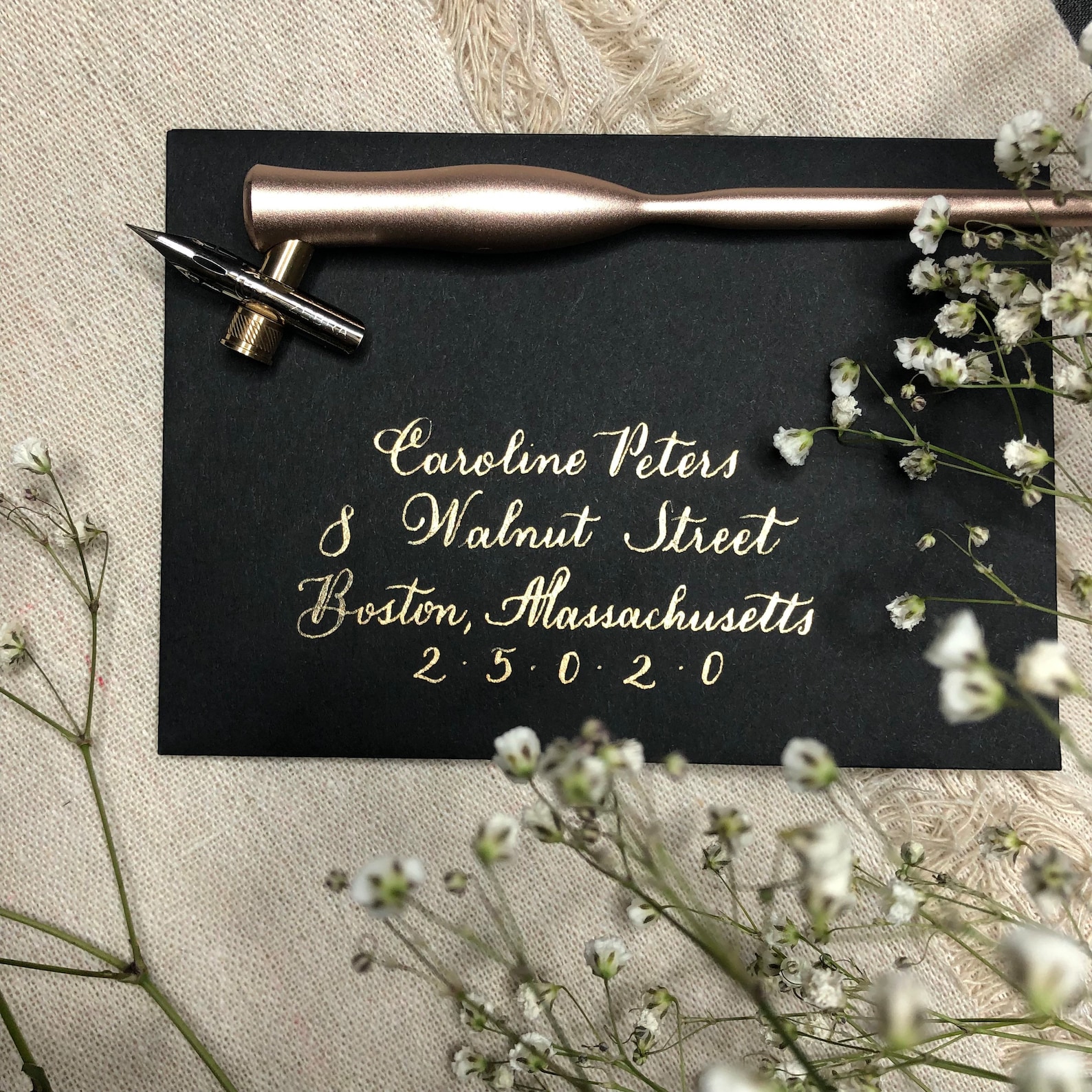 Classic Hand Lettered Envelope Addressing Calligraphy Wedding - Etsy