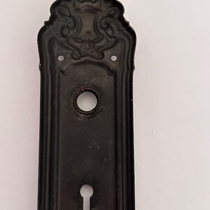 Antique Vintage Metal Door Plate - Etsy