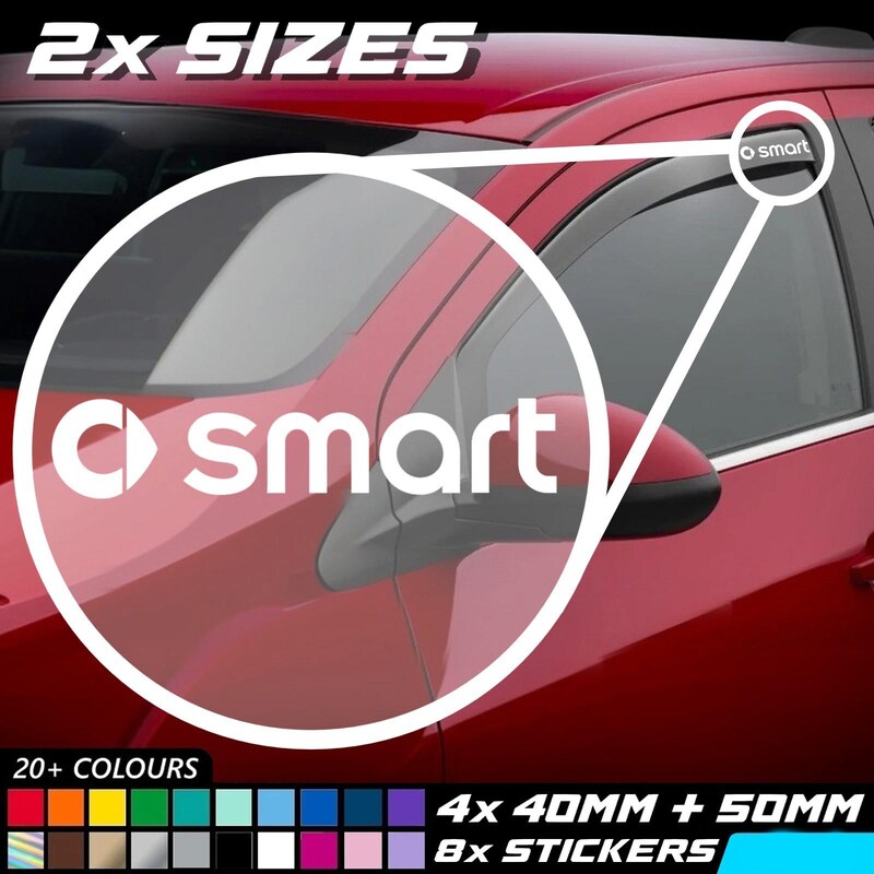 Smart Car Stickers - Etsy UK