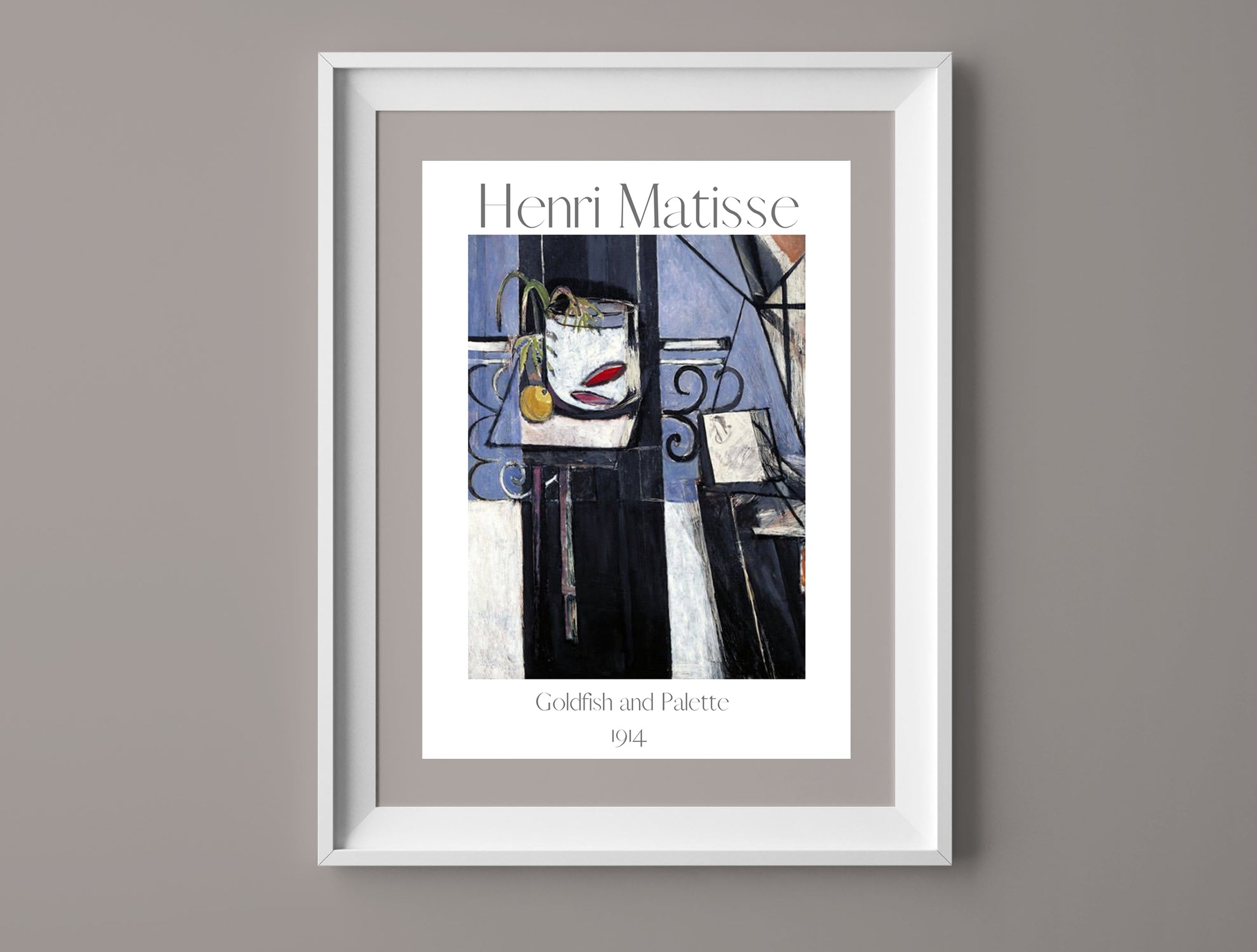 Matisse Goldfish and Palette, Matisse Art Print, Henri Matisse, Matisse ...