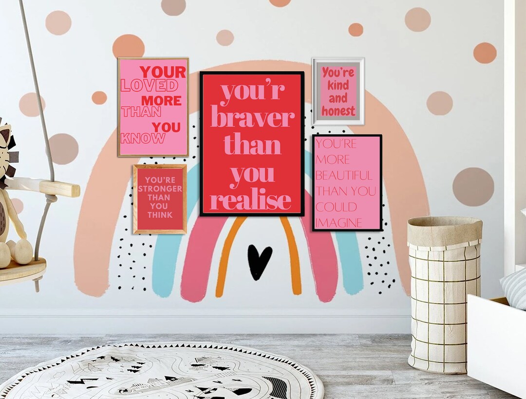 Affirmations for Kids, Classroom Posters, I Am Affirmations, Playroom ...