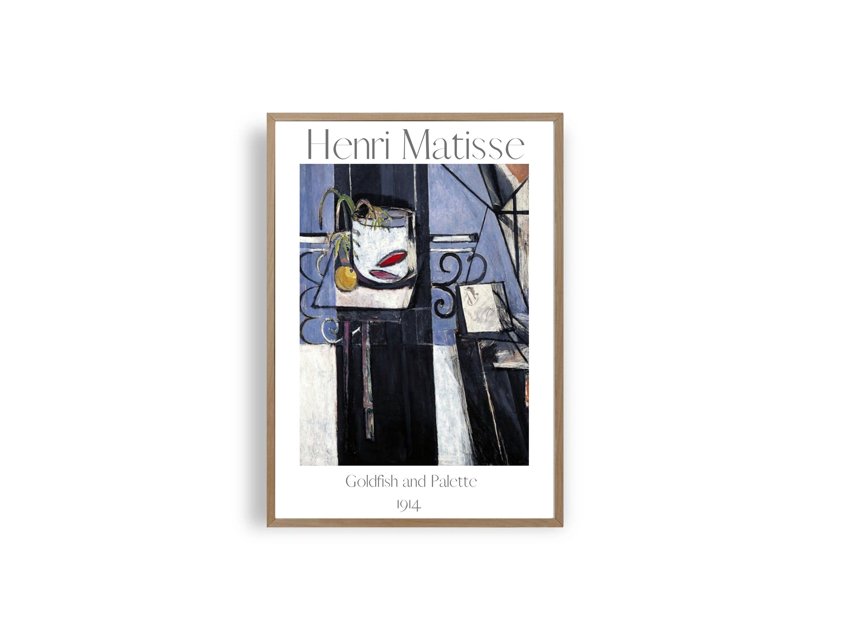 Matisse Goldfish and Palette, Matisse Art Print, Henri Matisse, Matisse ...