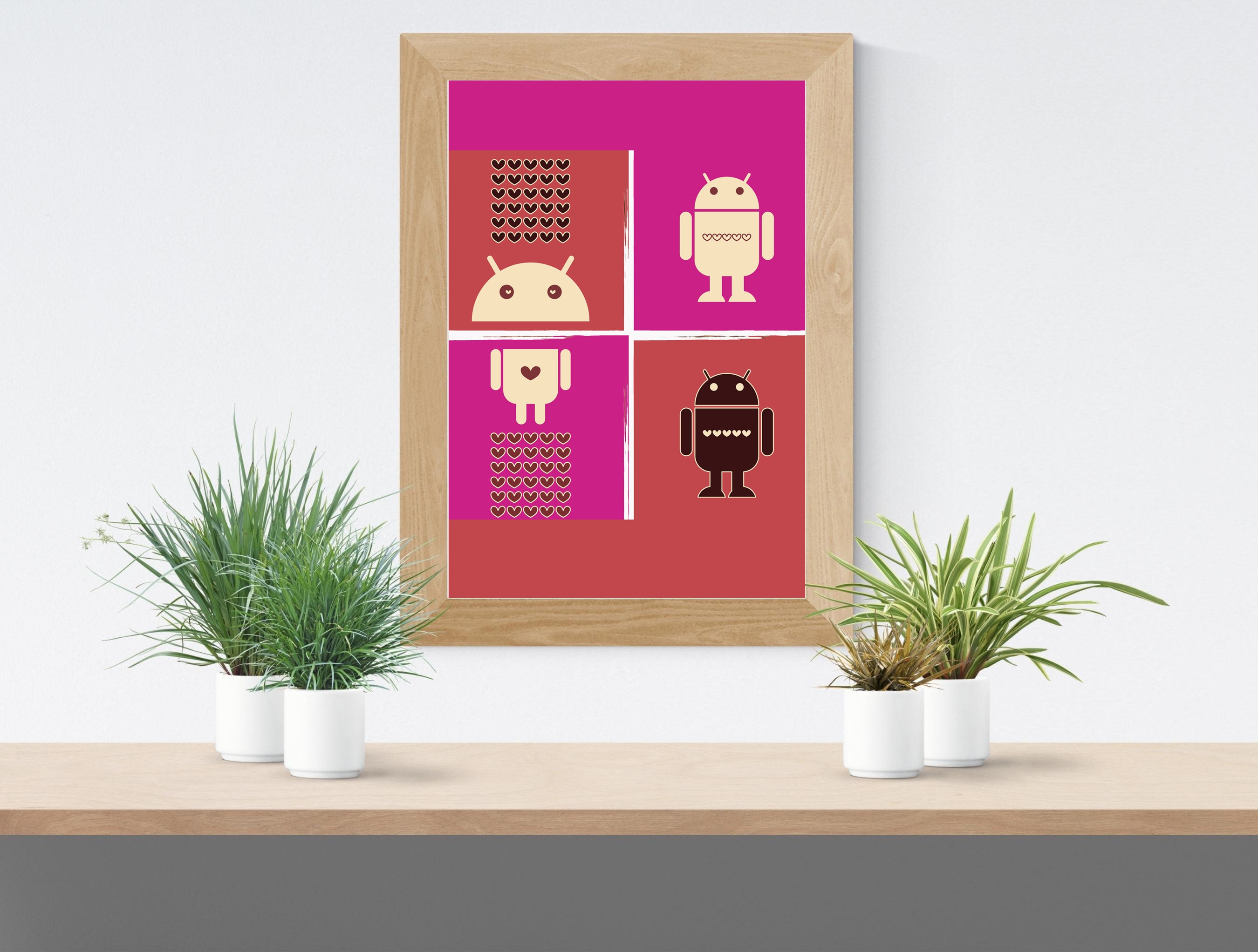Robots Wall Art Set Digital Download Robot Prints Nursery - Etsy