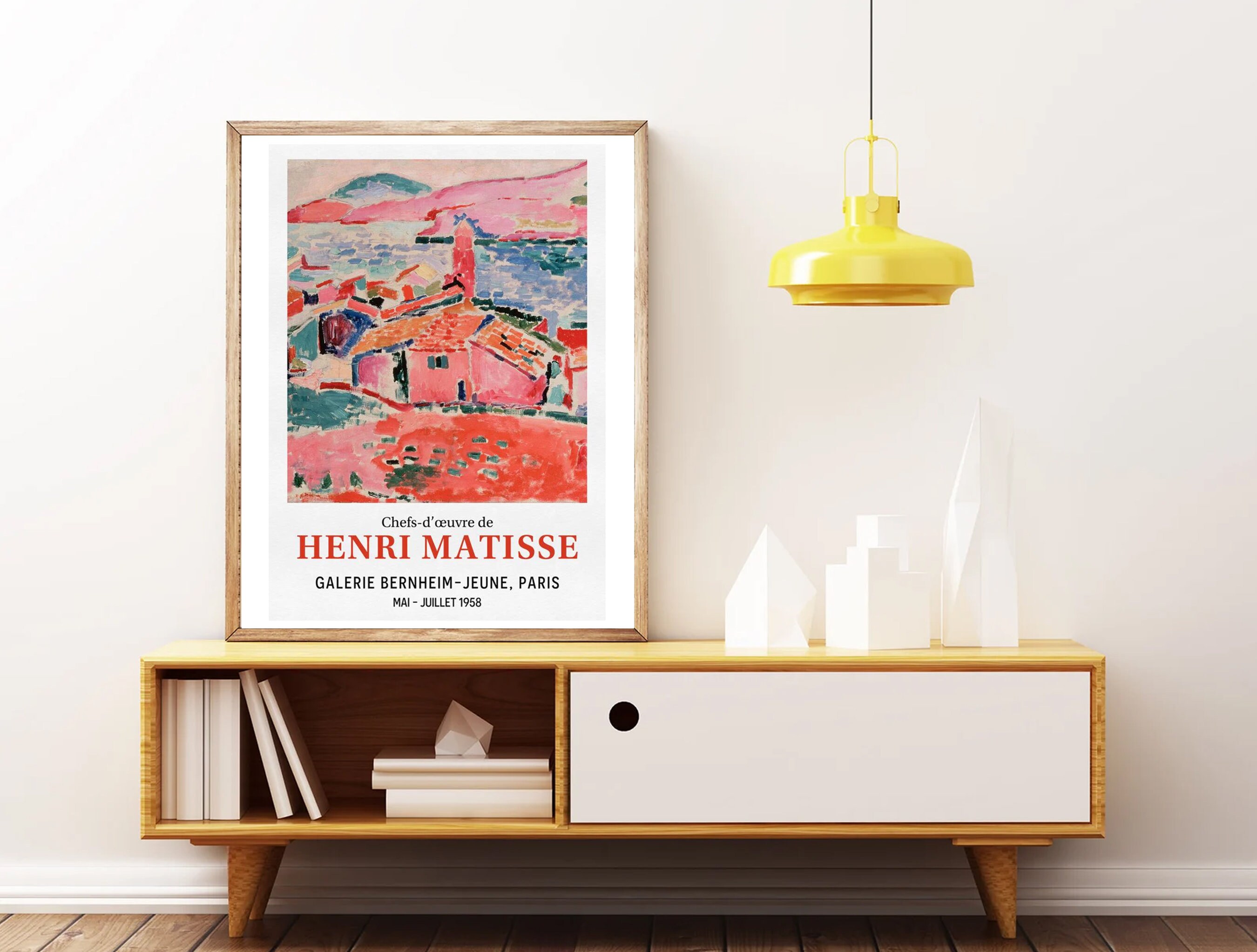 Henri Matisse Exhibition Poster / Matisse Print / View of - Etsy