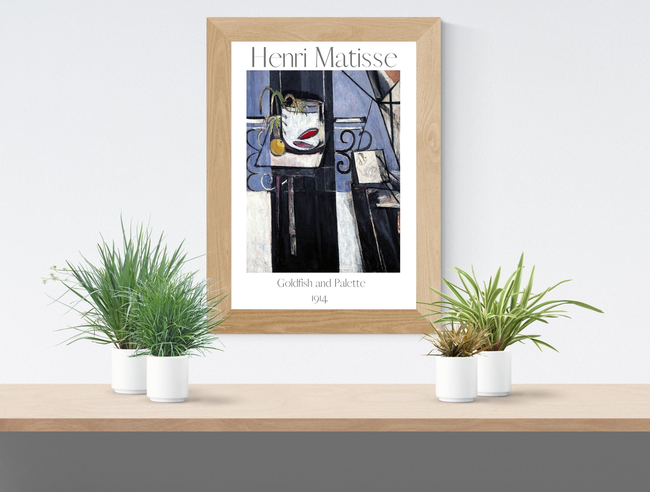 Matisse Goldfish and Palette, Matisse Art Print, Henri Matisse, Matisse ...