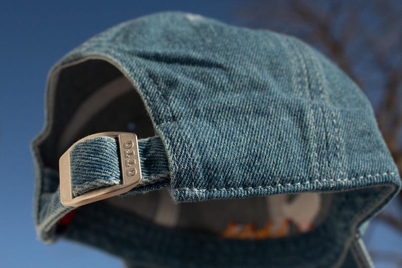 Goose Denim Embroidered Cap, Adjustable Fit Hat, Nature Lover Gift ...