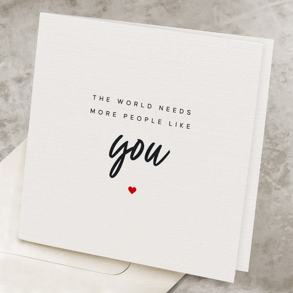 Manly Thank You Card - Etsy