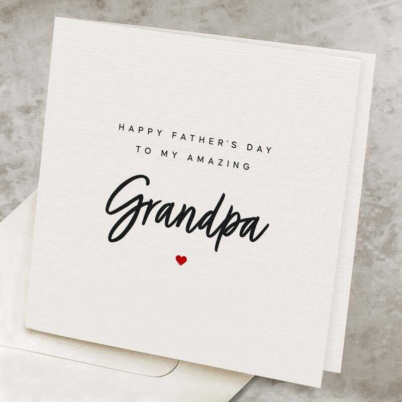 Fathers Day Grandpa - Etsy