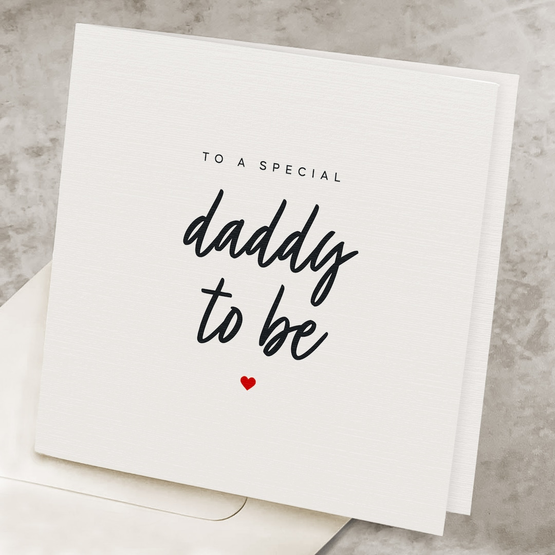 Future Dad Father's Day Card, to A Special Daddy to Be, Future Father ...