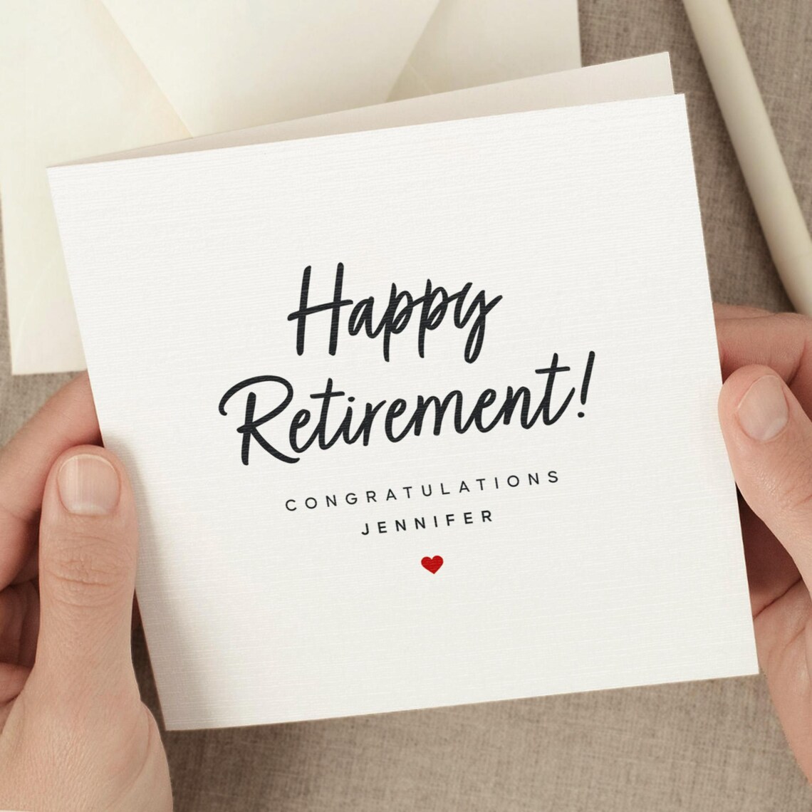 Happy Retirement Card, Personalized Congratulations on Retirement Card ...