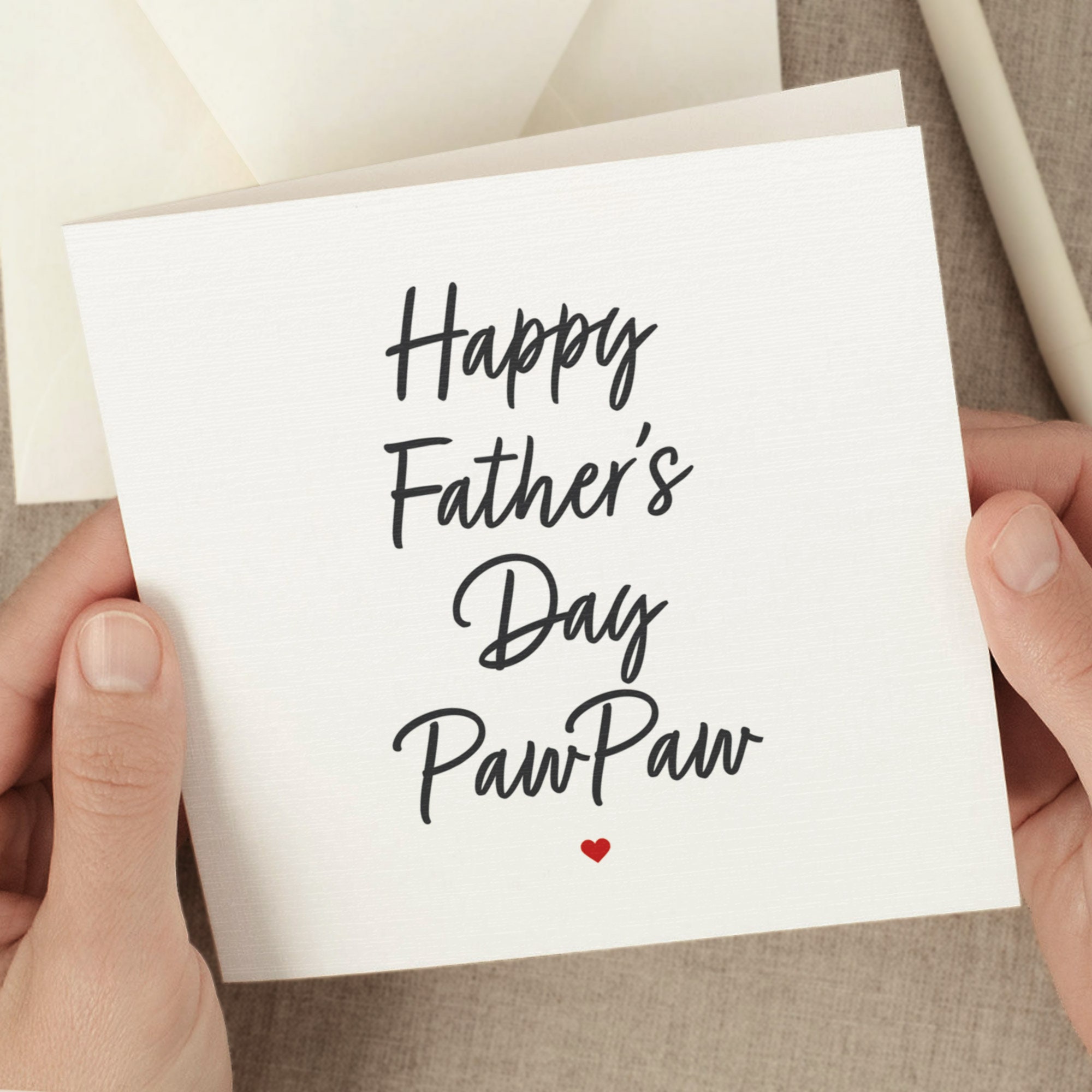 Pawpaw Fathers Day Card, Happy Father's Day Card for Pawpaw From ...