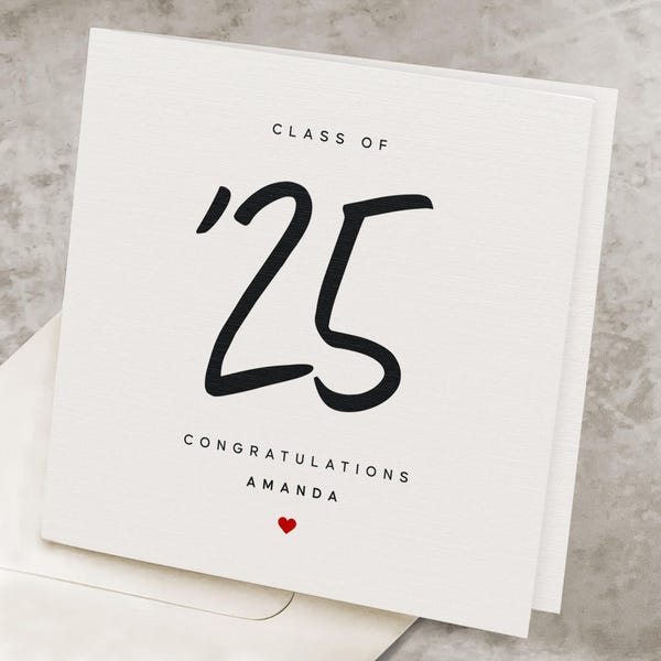 High School Graduation Card - Etsy