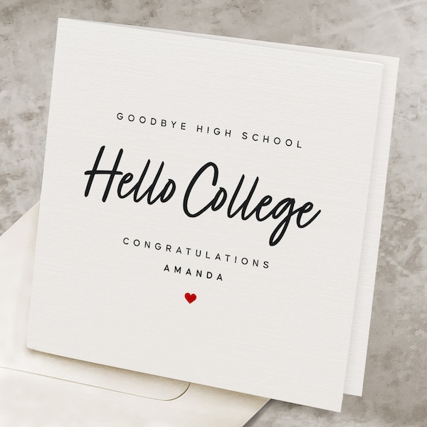 High School Graduation Card - Etsy