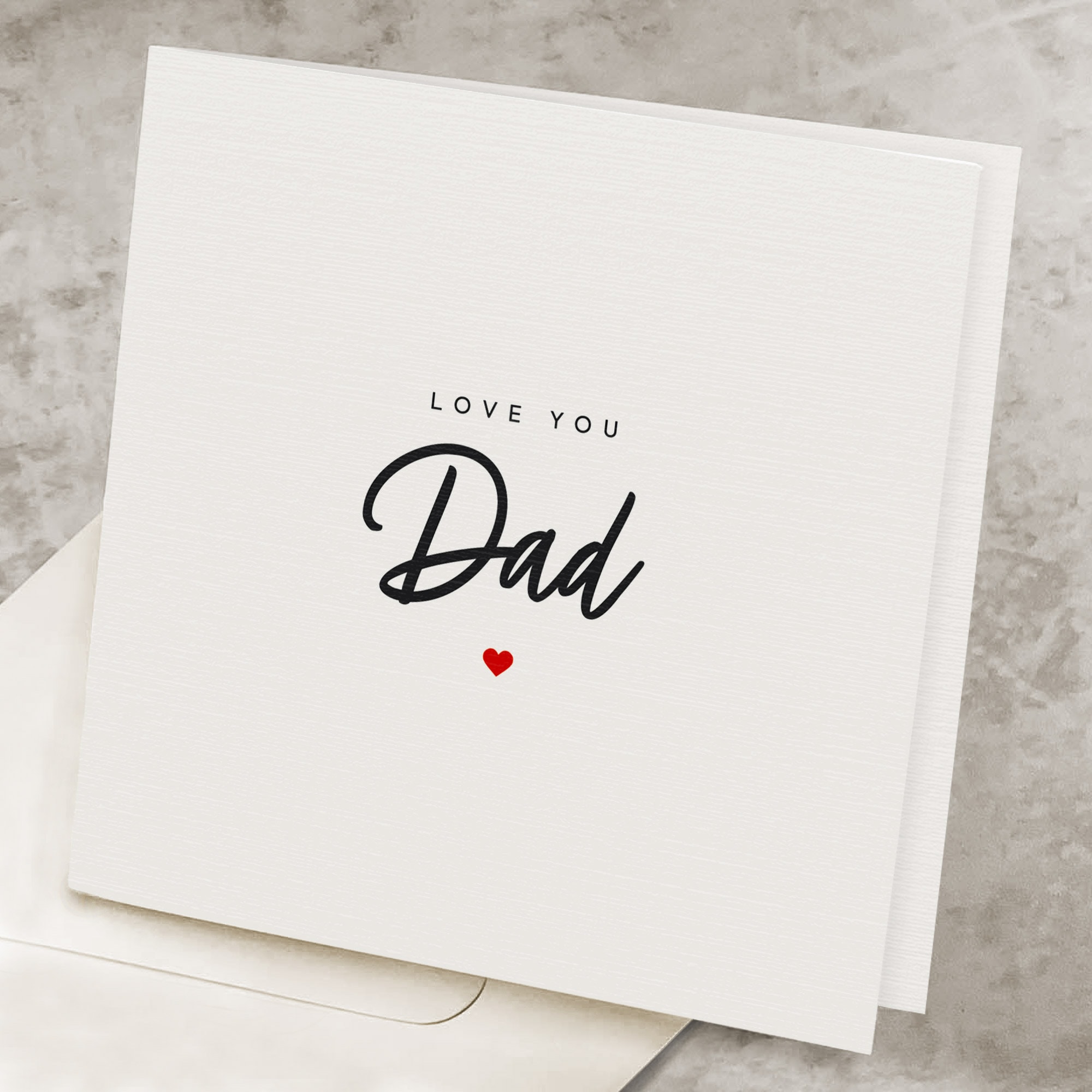 I Love You Dad Cards