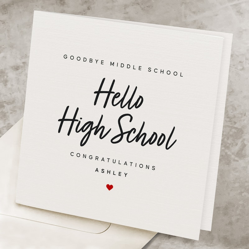 Middle School Graduation - Etsy