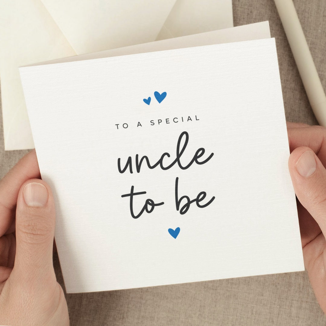 Uncle-to-be Fathers Day Card, Future Uncle Happy Father's Day Card ...