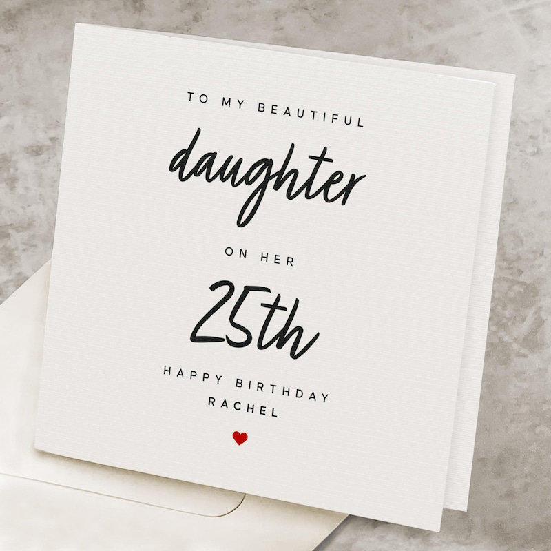 Funny 25th Birthday Cards - Etsy