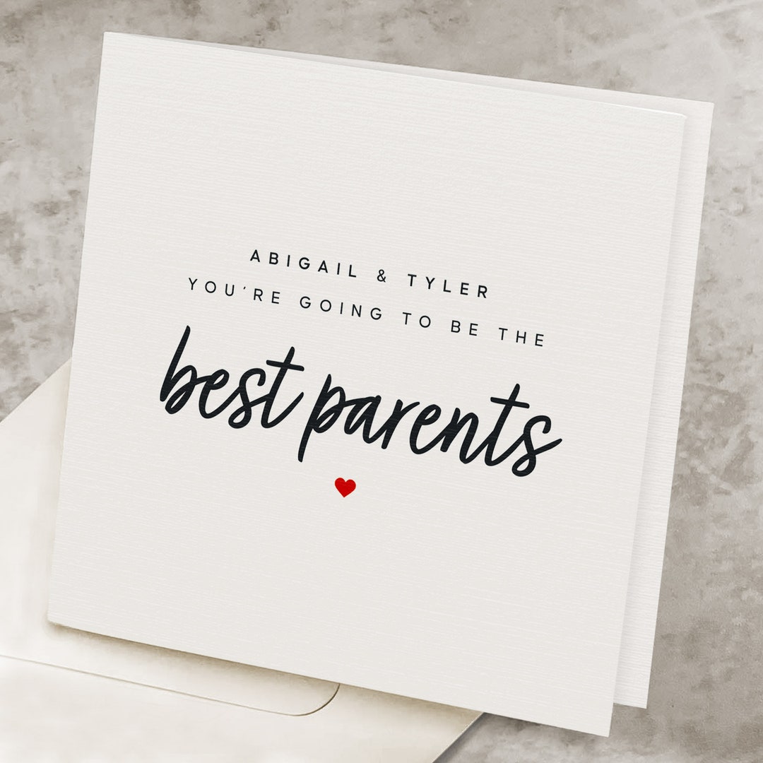 First Baby Congratulations Card, First Child Congratulations Gift, Best ...