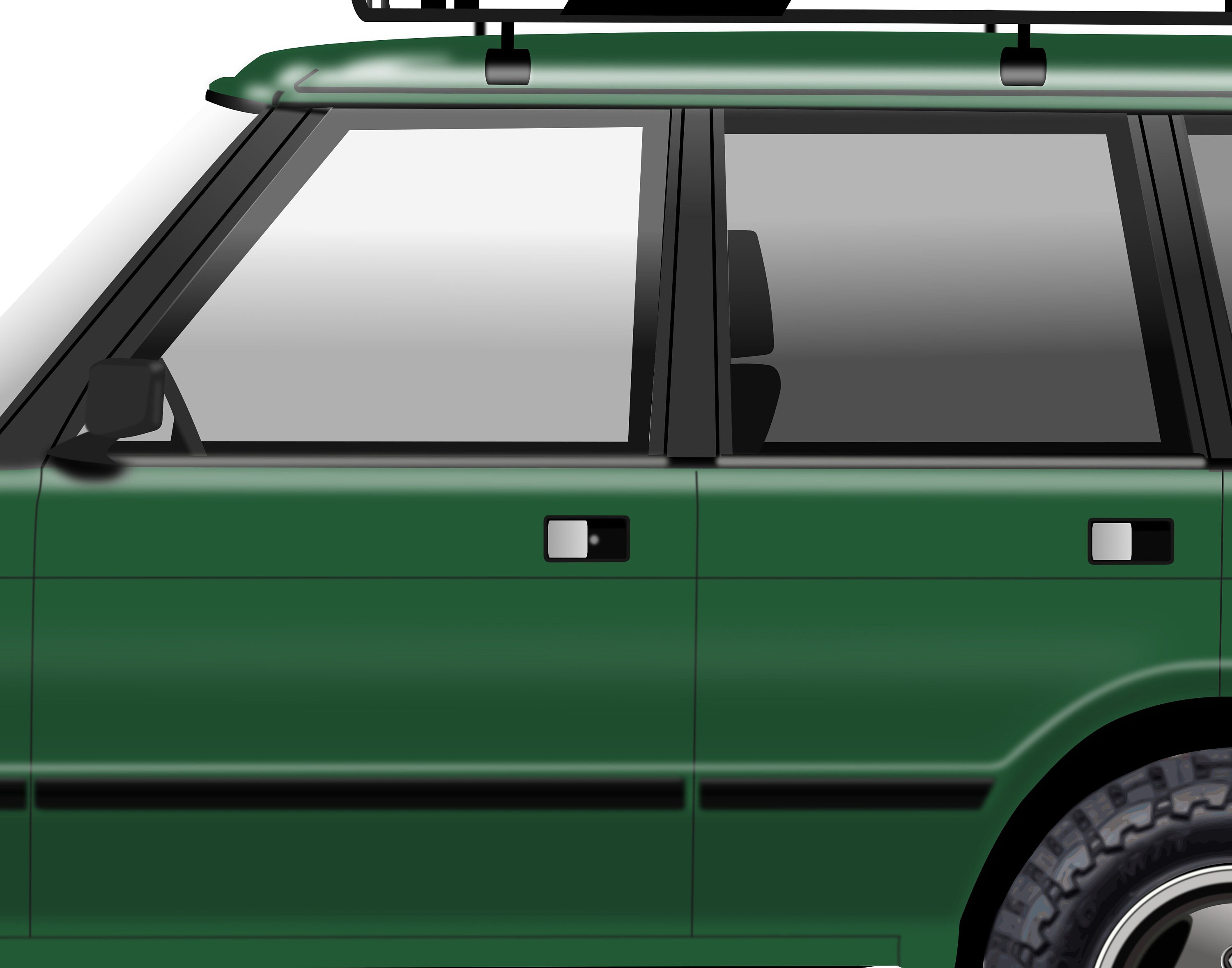 Vintage Land Rover Range Rover Print | Green - Etsy
