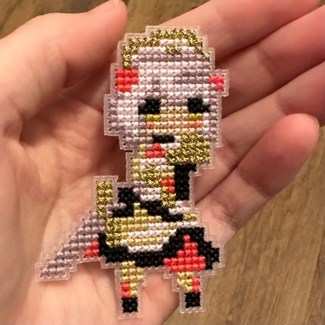 Geshin Impact Geo Character Charms/pins - Etsy