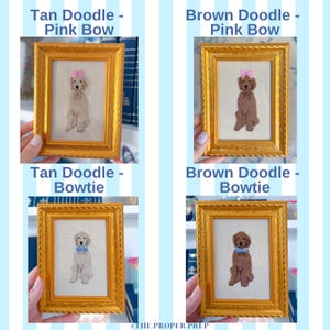 Framed Embroidered Dogs, Pet Portraits - Black Lab, Chocolate Lab ...