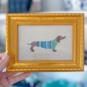 Framed Embroidered Dogs, Pet Portraits Black Lab, Chocolate Lab ...