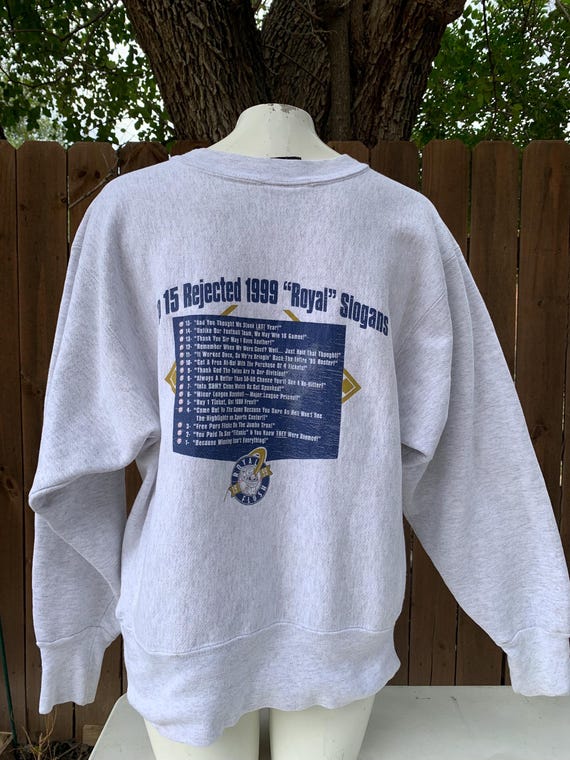 1990s Vintage “15 Rejected Royal Slogans” sweatshirt … - Gem