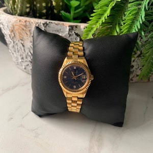 Vintage 90’s GRUEN Gold Tone Ladies Watch, Vintage Ladies Wristband ...