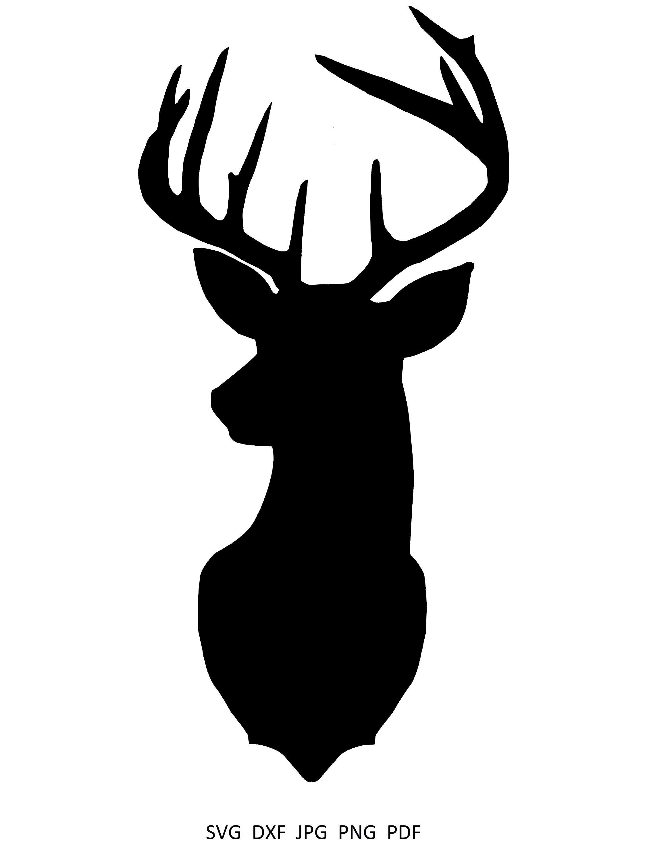 Deer Head, Instant Download - Etsy