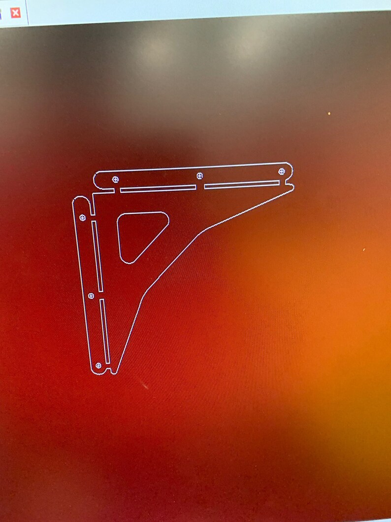 Shelf Bracket DXF/SVG - Etsy
