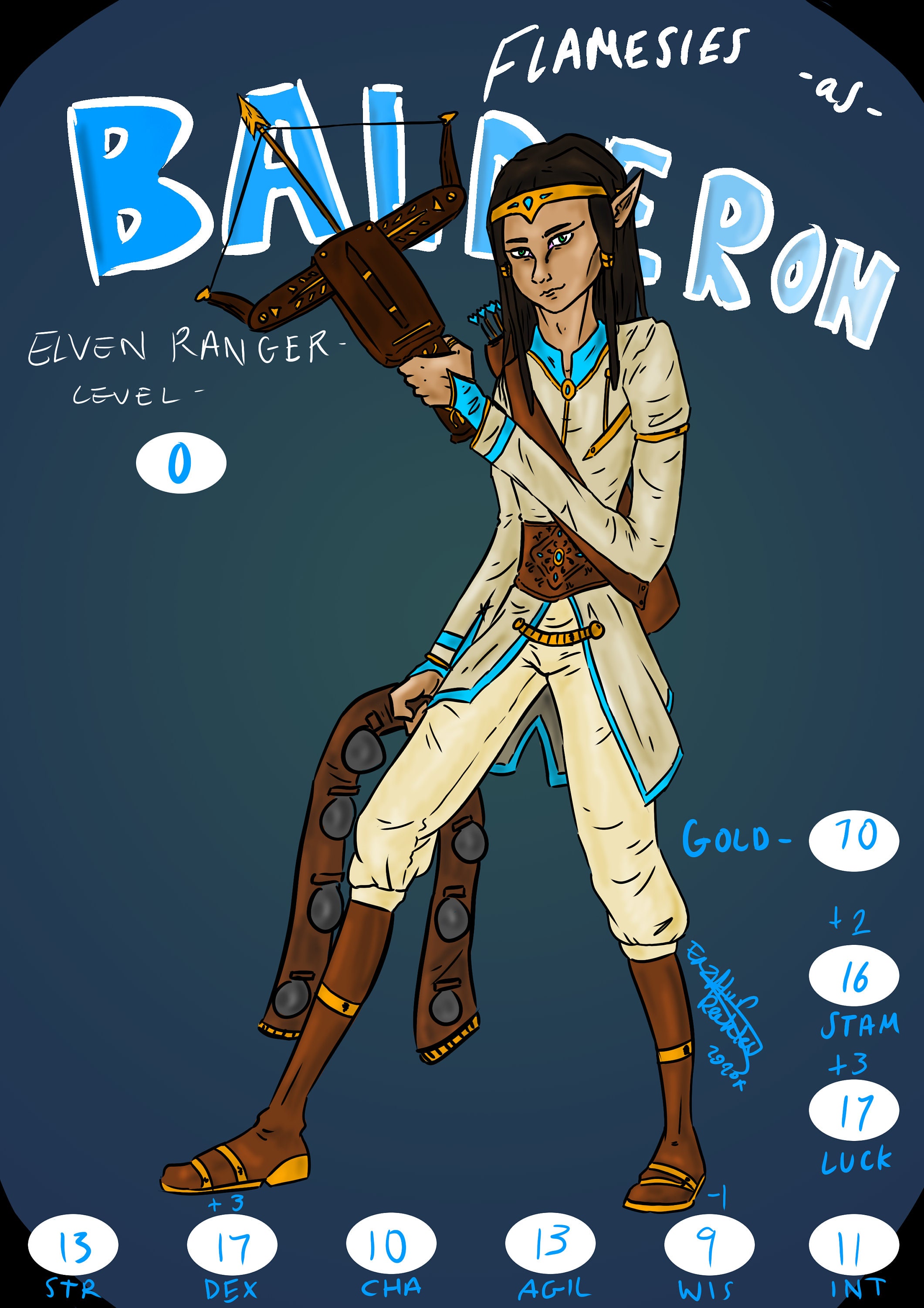 DND Character Designs/sheets - DIGITAL FILE - Etsy