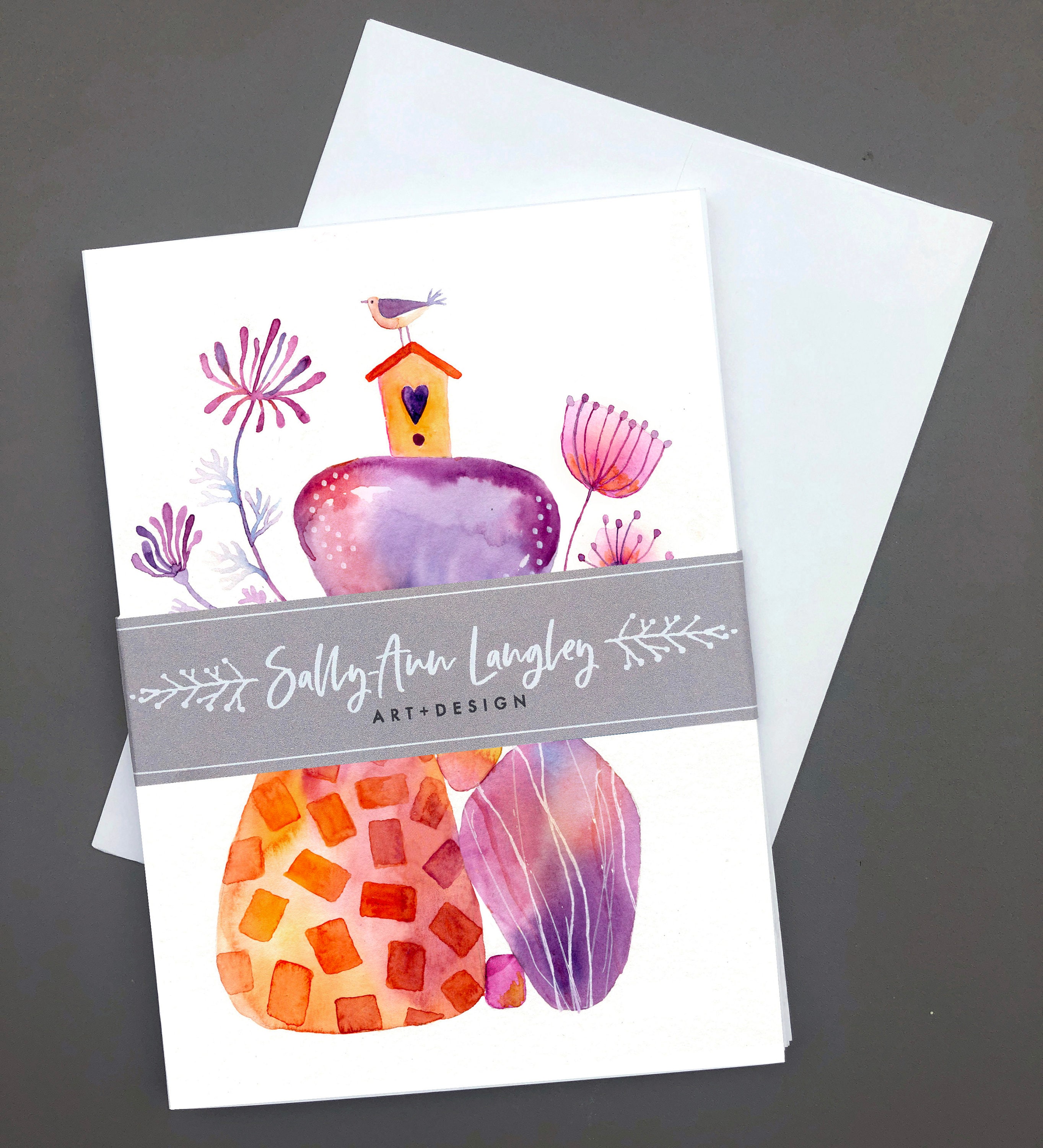 Set of 6 Art Note Cards - Rock Cairn IV Collection - Etsy