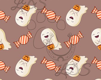 Spooky Halloween Digital Paper Halloween Seamless Spooky - Etsy