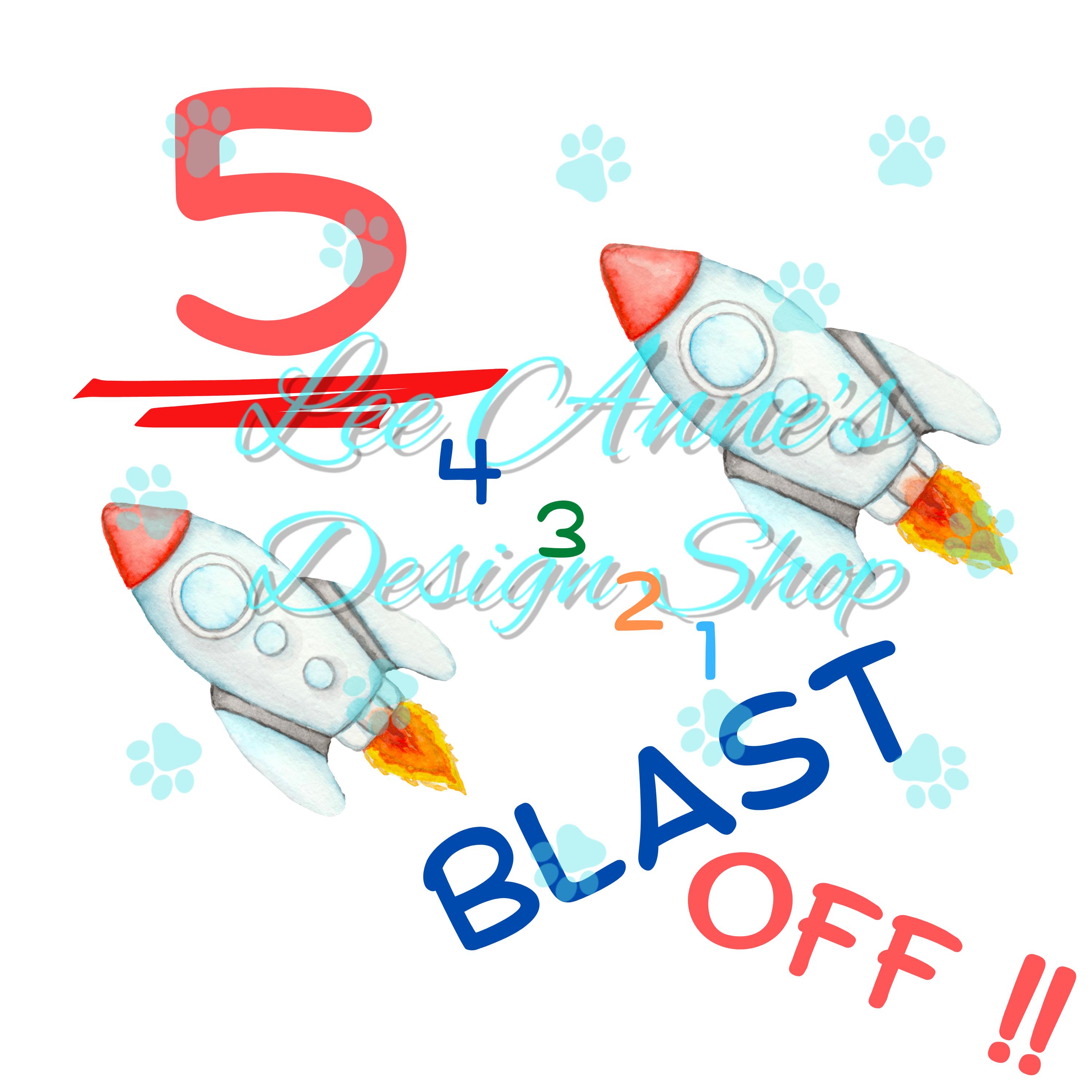 Blast Off Clipart Vbs