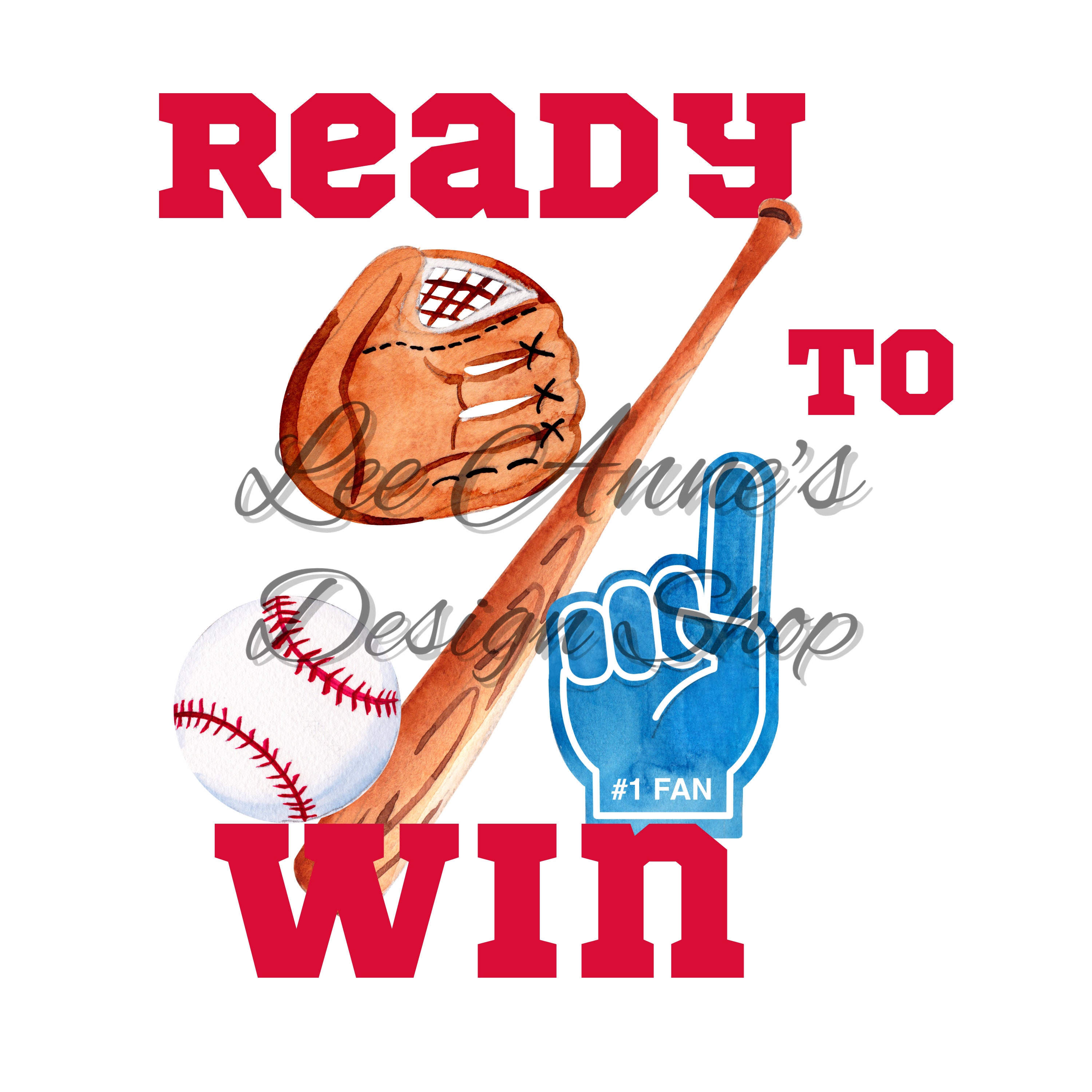 Baseball Sublimation, Baseball Png, Ready to Win, Baseball Game Png - Etsy