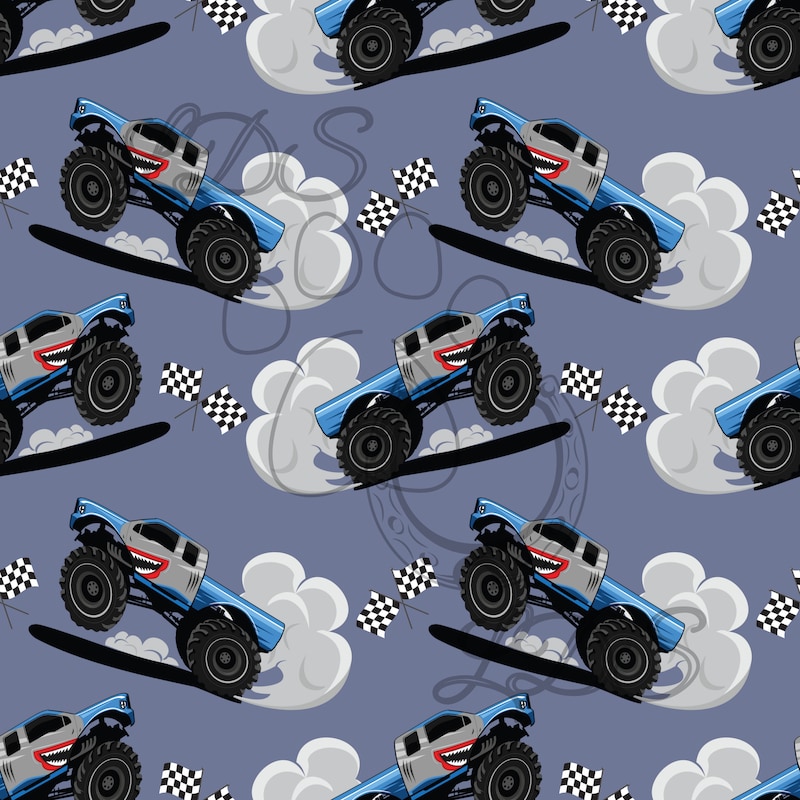 Monster Truck Dirt Clip Art - Etsy